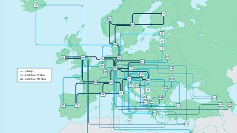 GÉANT European Network Topology - GÉANT Network