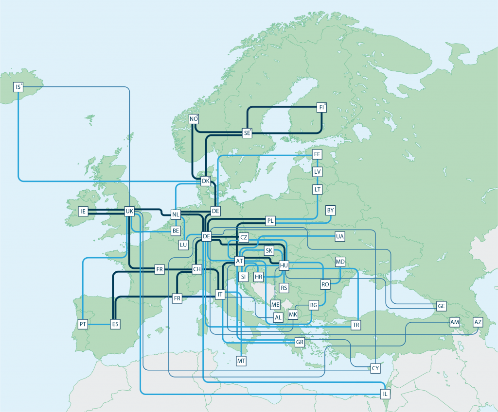 connectivity_map1 - GÉANT Network